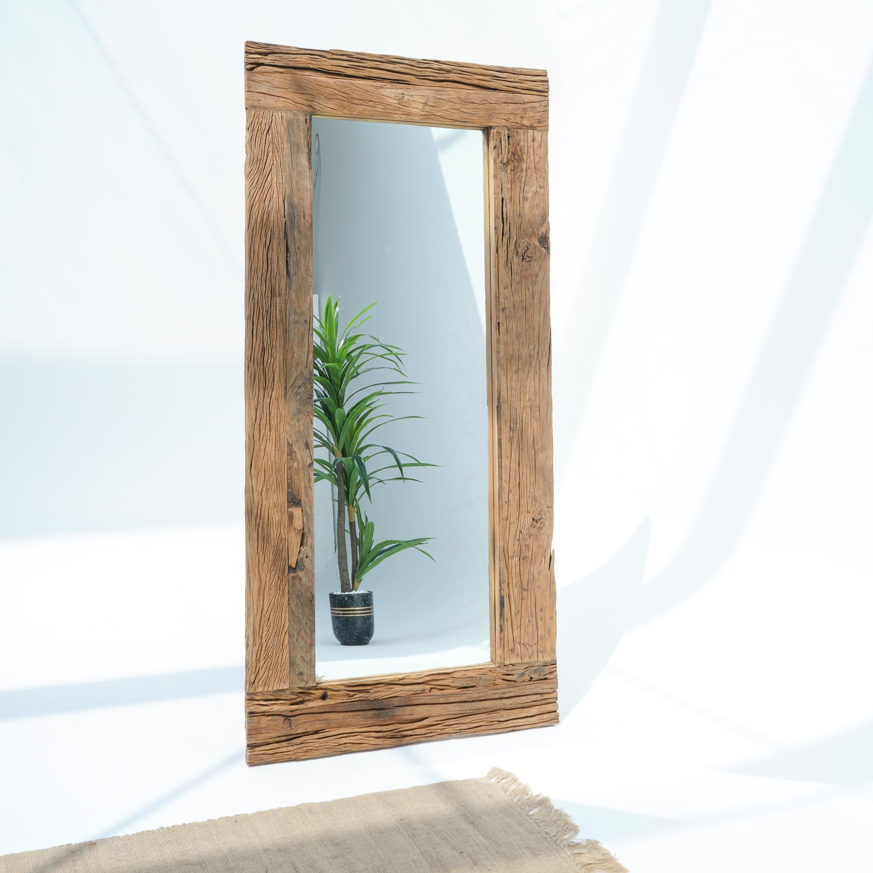 Solid Wood Mirror Frames for Home Decor